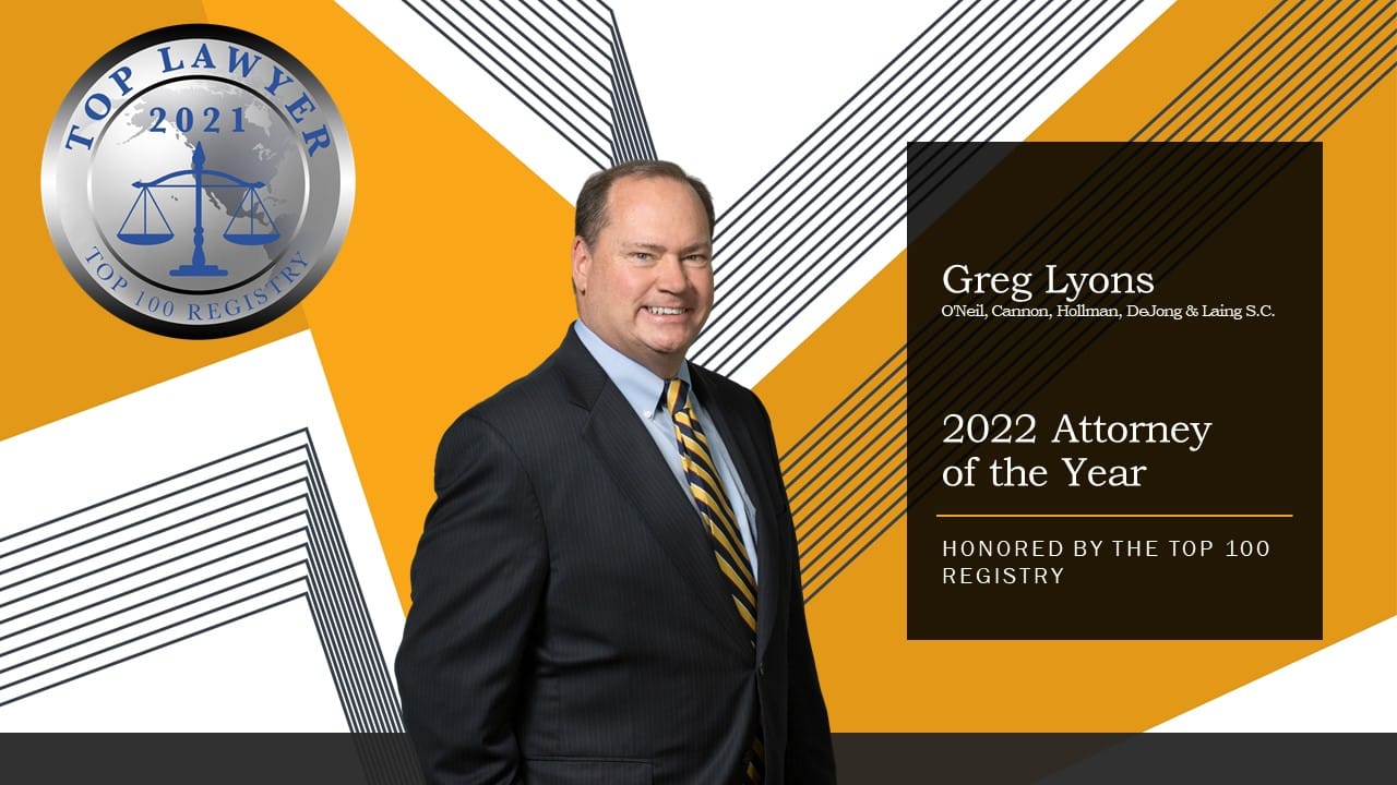 Greg Lyons is Honored as Attorney of the Year by the Top 100 Registry ...